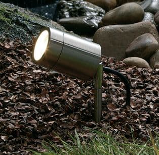 Merla GU10 Heavy Gauge Grade 304 Stainless Steel Spike Light IP65 Rated