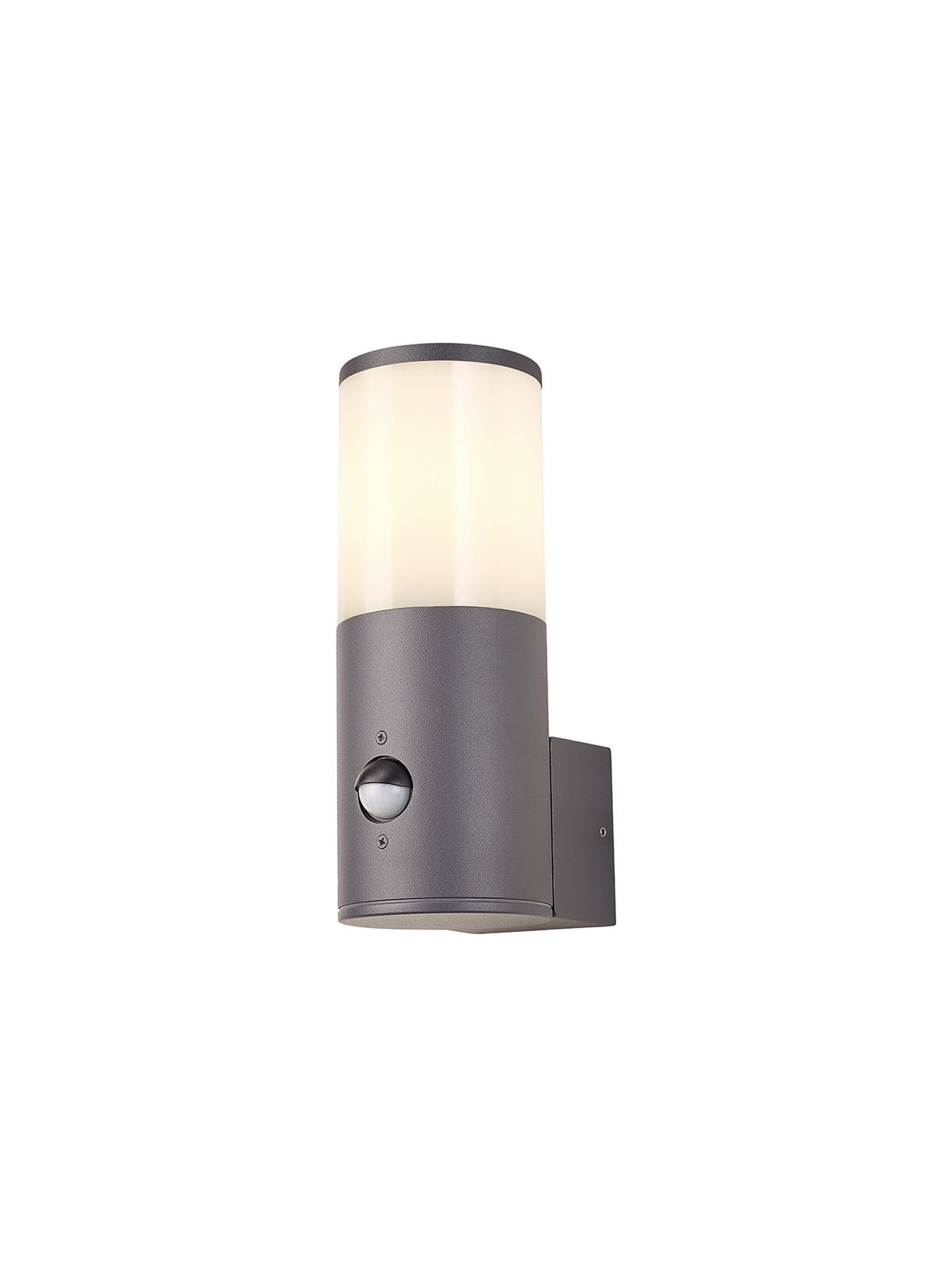 Vendeen Outdoor PIR Wall Light in an Anthracite Finish with an Opal ...