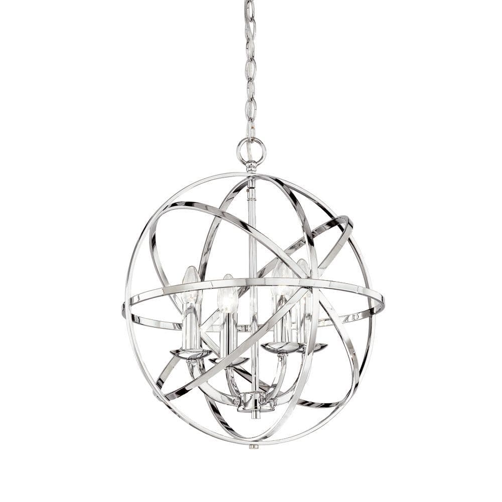 Yeovil - Concentric 4 Light Fitting in a Chrome Finish