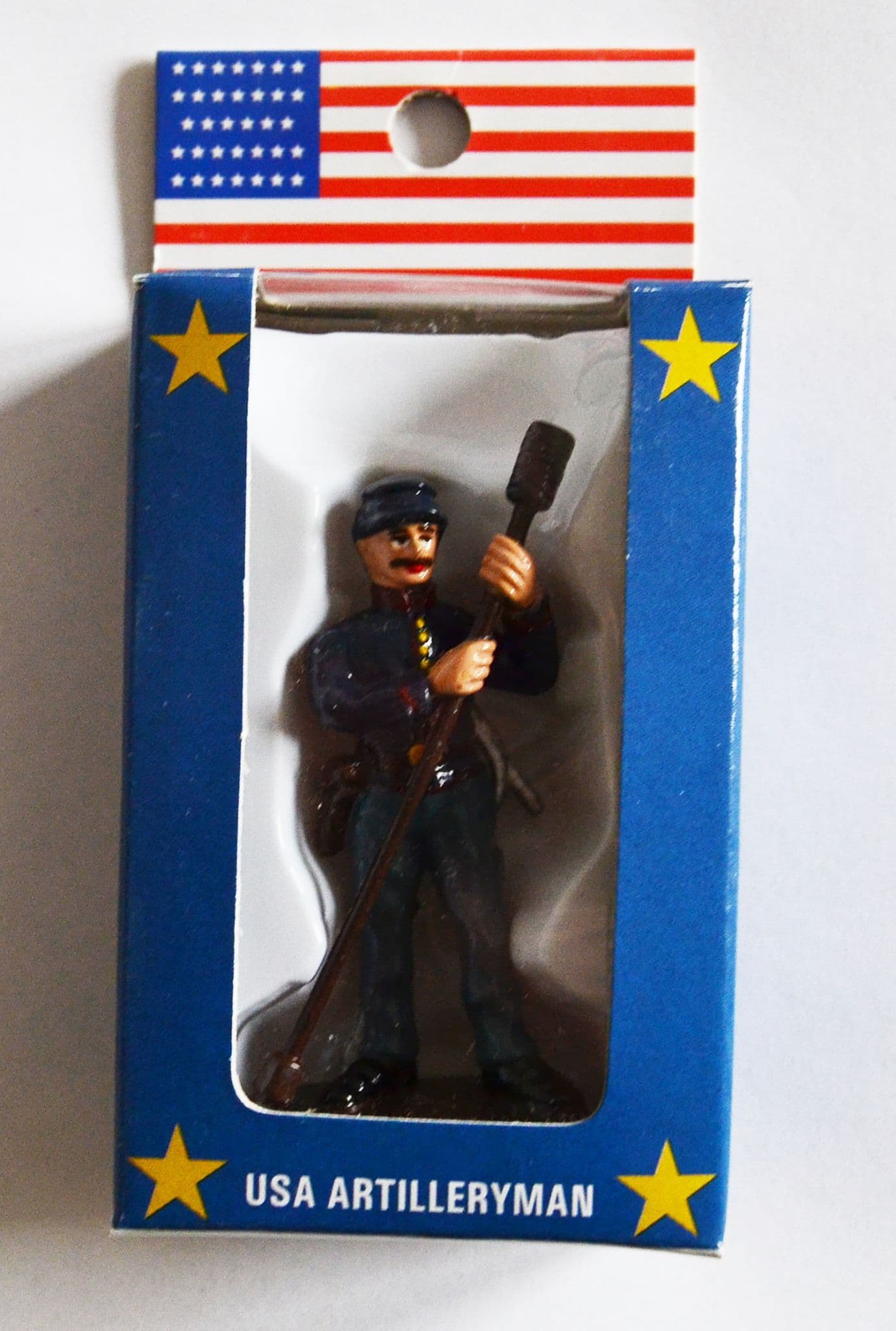 All Metal Hand Painted Boxed Union Artilleryman