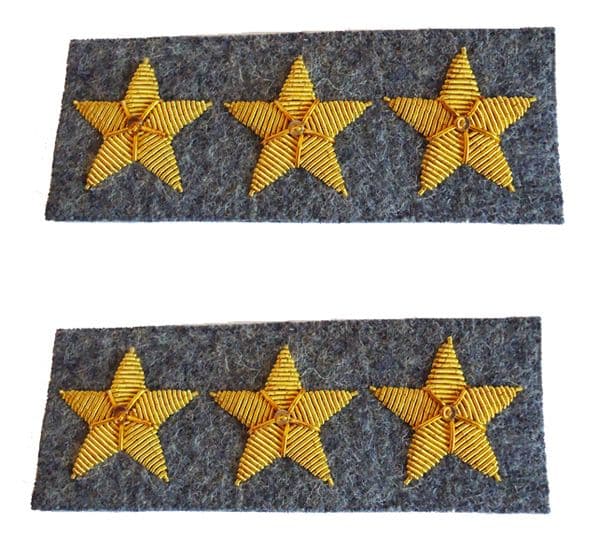 Confederate Colonel s Gray Collar Insignia Set