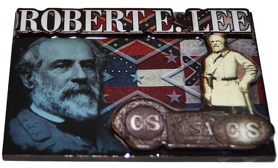 New General Lee 2D Coloured Fridge Magnet