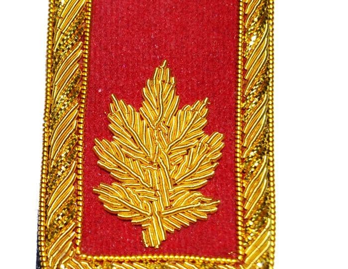 Union Artillery Major Shoulder Insignia Set