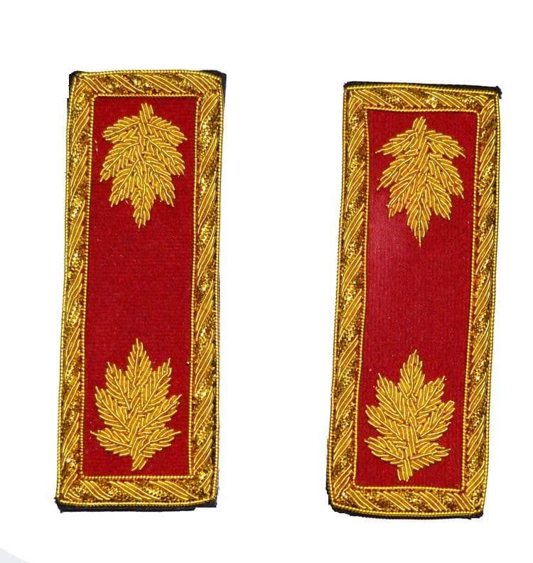 Union Artillery Major Shoulder Insignia Set