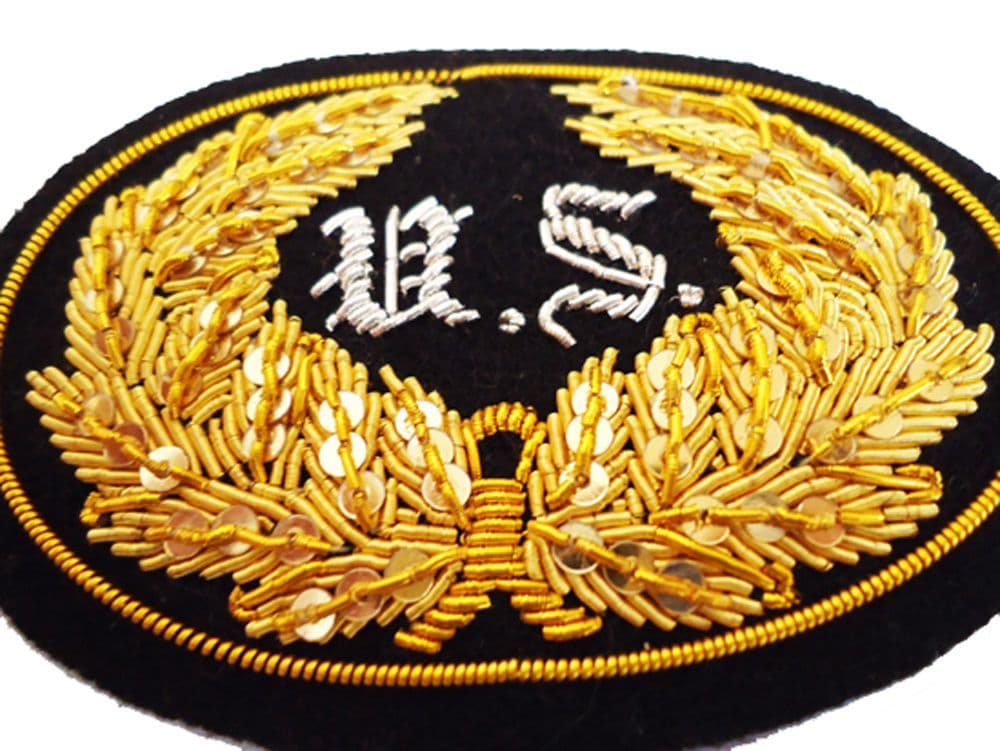 Union Officers Large Hat Insignia Badge