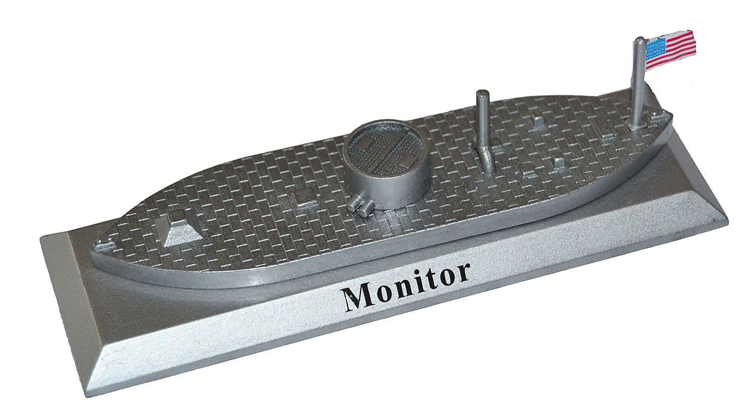 USS Monitor Metal Model Ship