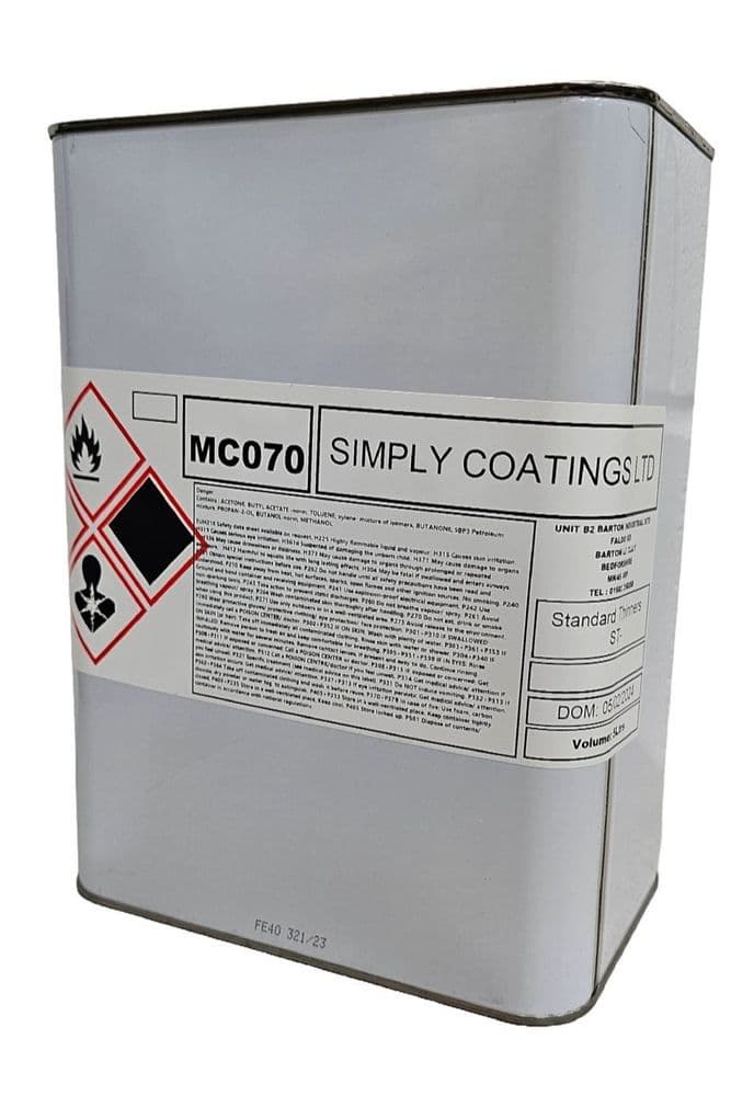 Simply Coatings Standard Thinners 5lt