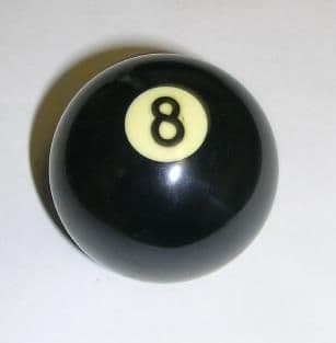 8 Ball Gear Knob Custom Made