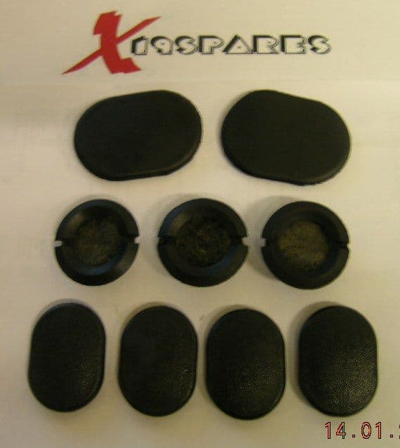 Front Boot Complete Rubber Bung Set