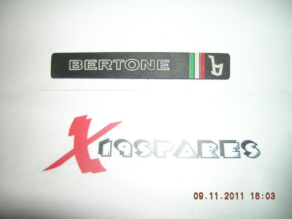 Original Bertone Badge