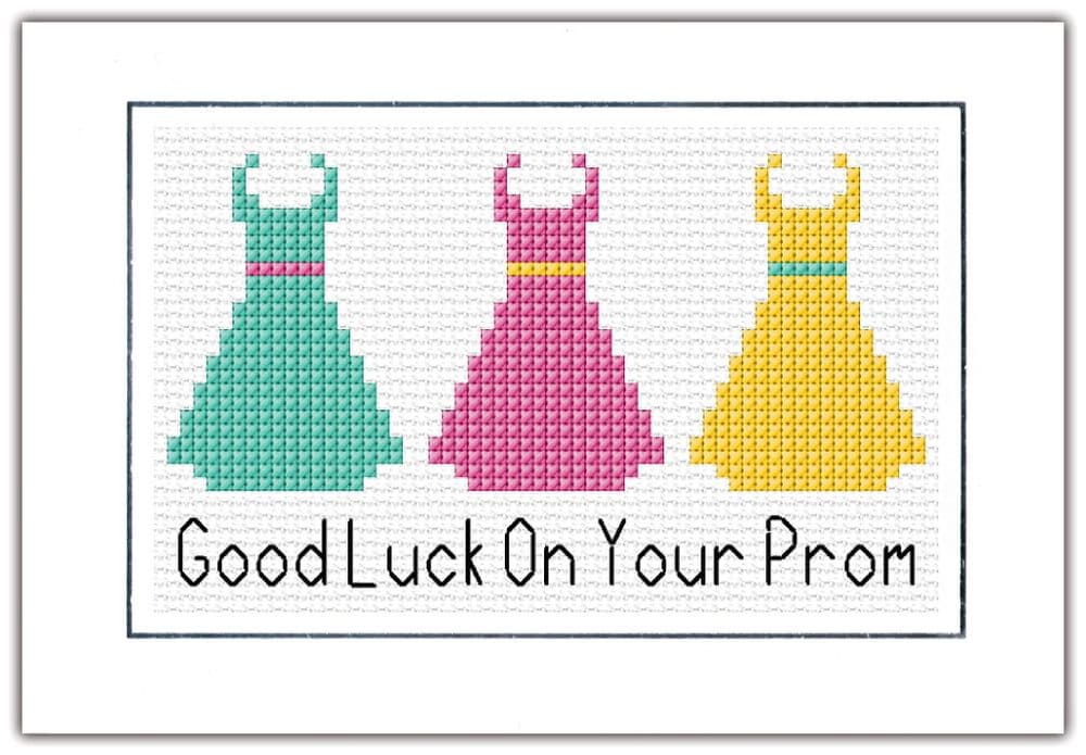 Good Luck on Your Prom - 14 Count Cross Stitch Kit