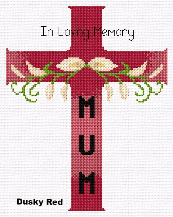 In Loving Memory - Sympathy / Bereavement - 14 Count Cross Kit