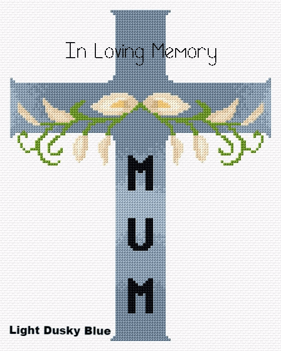In Loving Memory - Sympathy / Bereavement - 14 Count Cross Kit