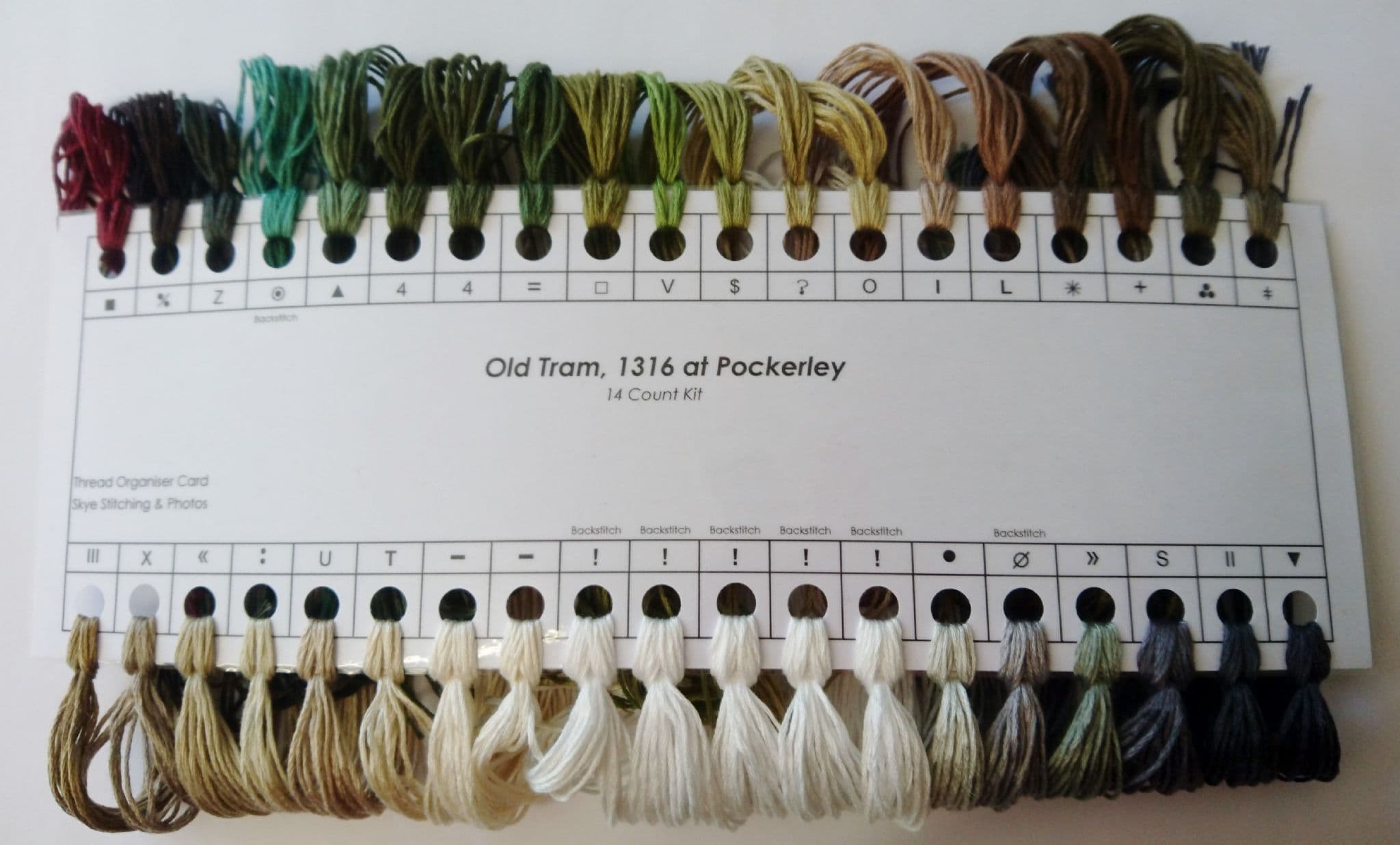 Old Tram 1316 Pockerley Public Transport - 14 Count Cross Stitch - 10 ...