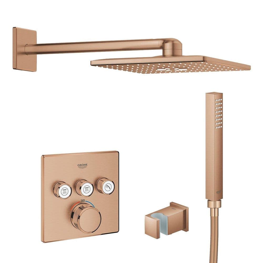 GROHE SmartControl Ensemble de douche encastrable - thermostatique ...
