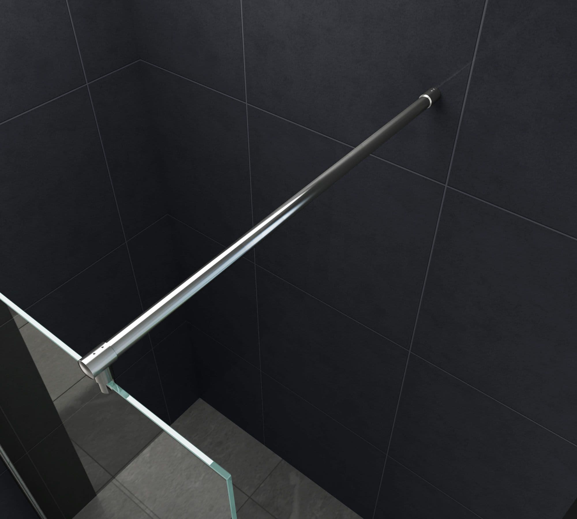 Paroi Fixe Robusta 180cm épaisseur 10mm WALK-IN-SHOWER XS XC WIO