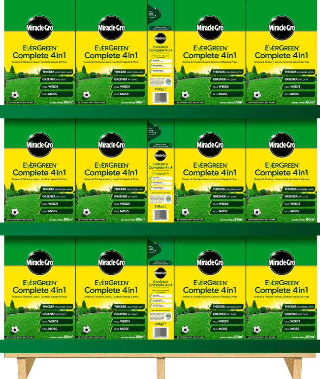 Miracle-Gro Evergreen Complete 4 in 1 - Display Unit