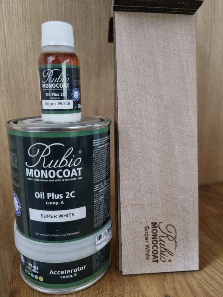 Rubio Oil plus 2C Superwhite 350ml Worktop Oil