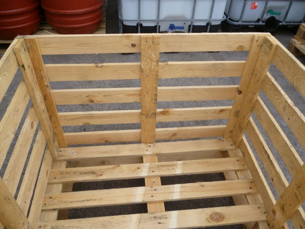 106cm High Wooden Crate - Flat Packed