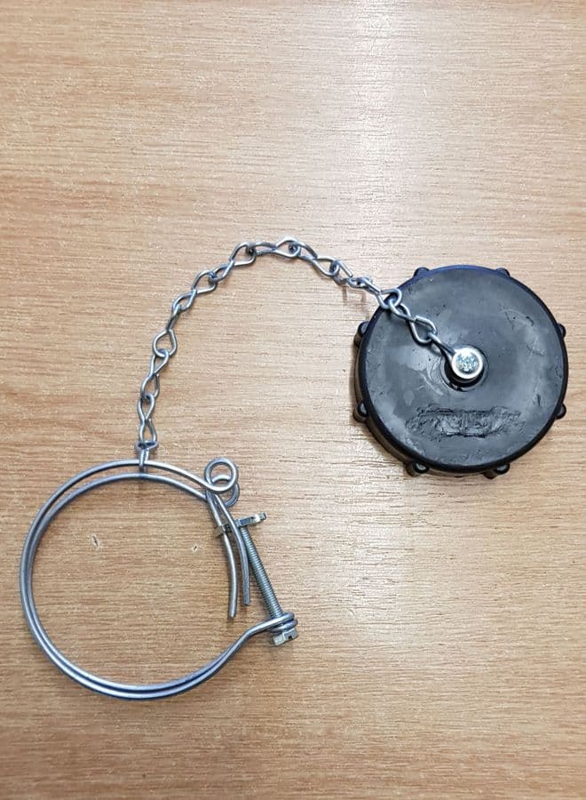 2 inch BSP Cap and Chain