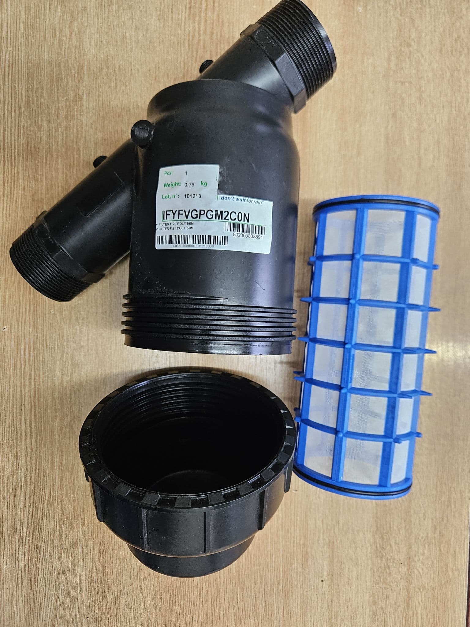 2 inch BSP Male Inline Filter