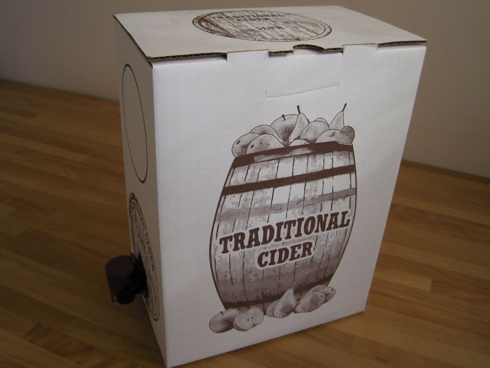 5 Litre Cider Bag and Boxes