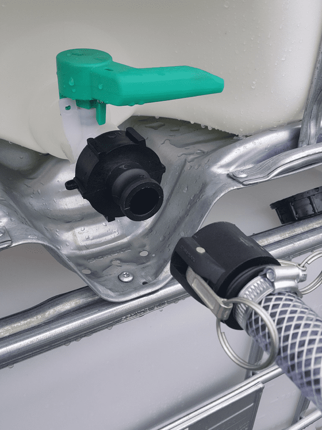 IBC Delivery Kit with Nylon Reinforced Hose & Quick Release Camlock ...