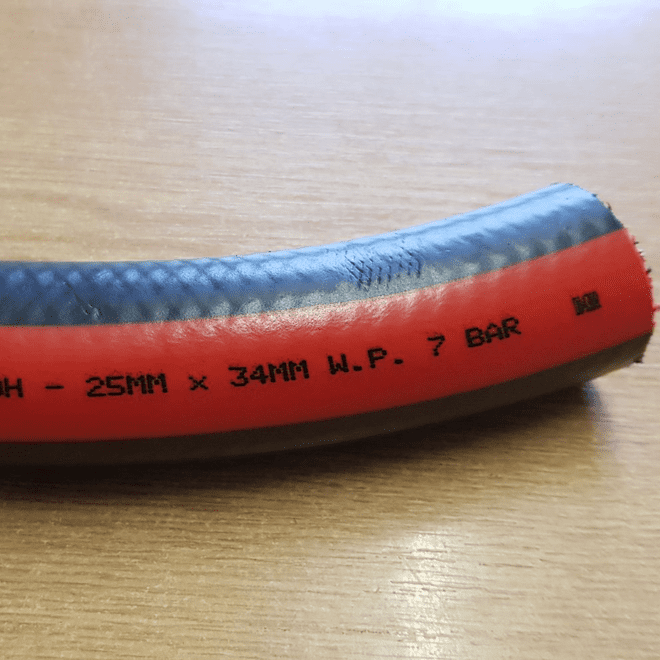 IBC Diesel / Chemical Black Diesel Gravity Delivery Hose Kit