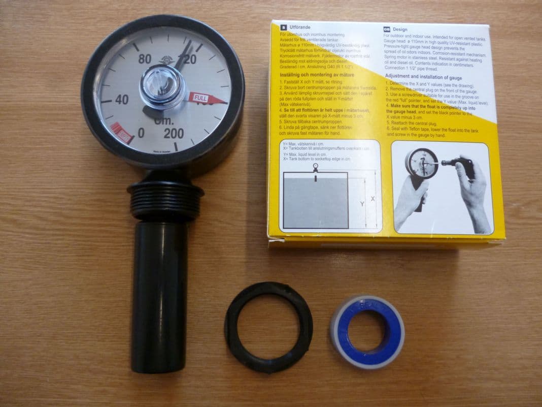 Premier Adjustable Plastic Float Gauge