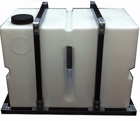 350l Upright Tank retaining Frame