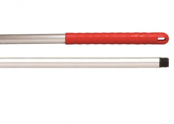 Aluminium Mop Handle 1 25m Red Socket