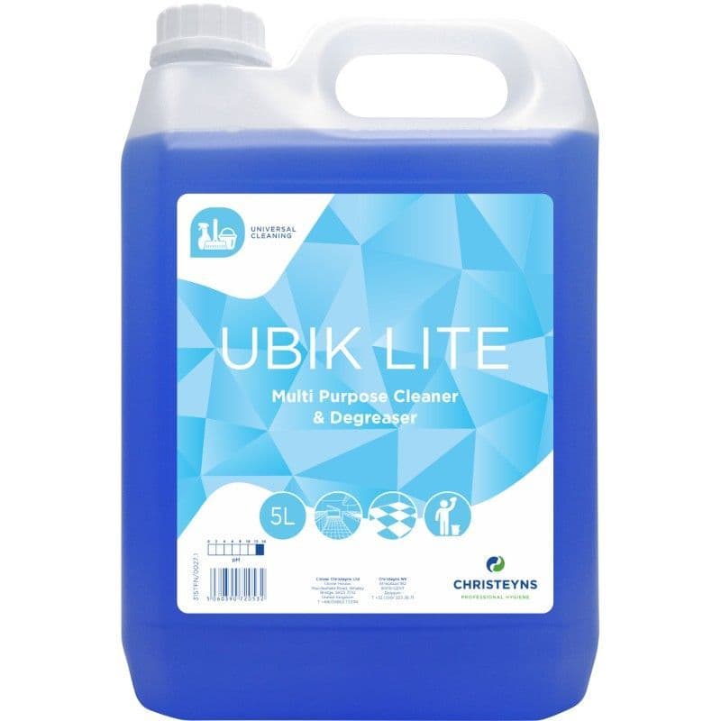 Christeyns Ubik Lite Multi Purpose Cleaner 5L Professional Cleaner