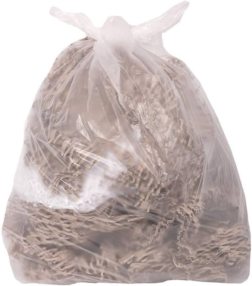 Heavy Duty 18kg Clear Refuse Sacks - Bin bags