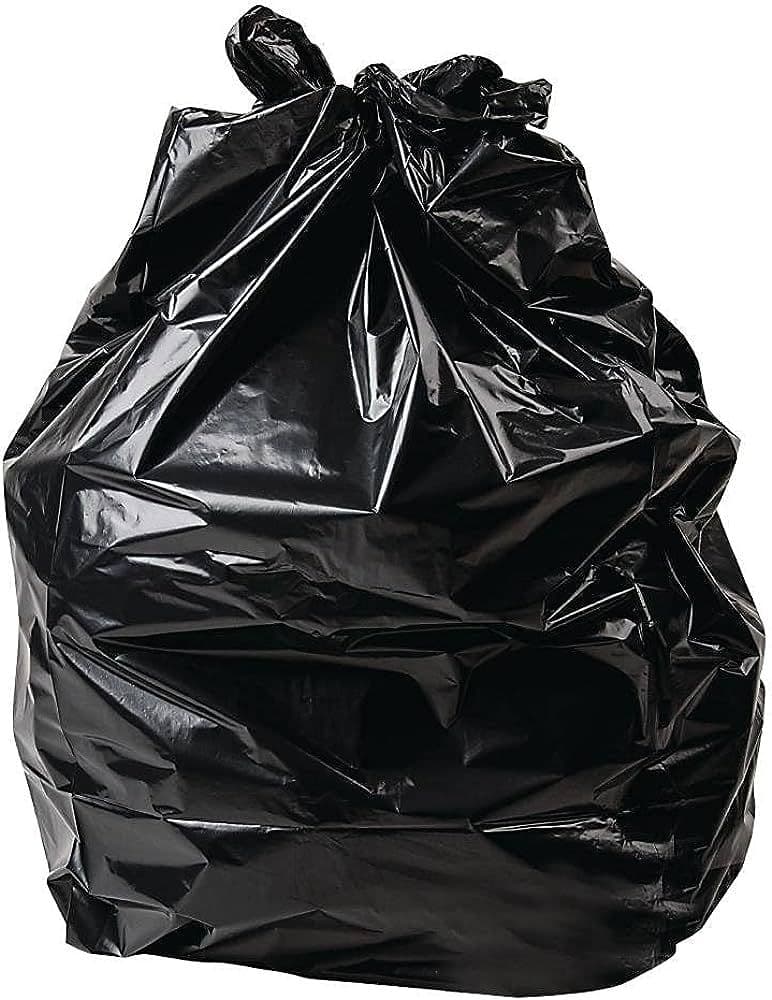 Medium Duty 18kg Black Compactor Sacks - Bin bags