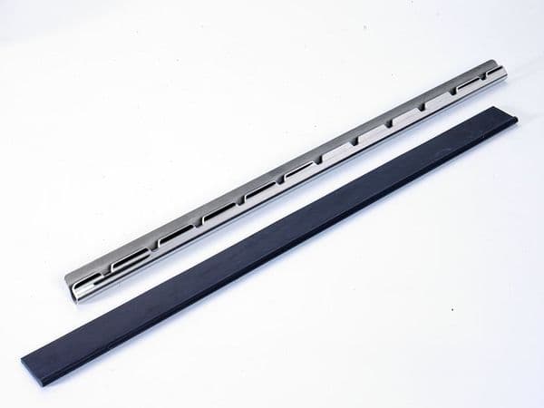 Moerman Stainless Steel Channel With Dura-Flex Soft Rubber