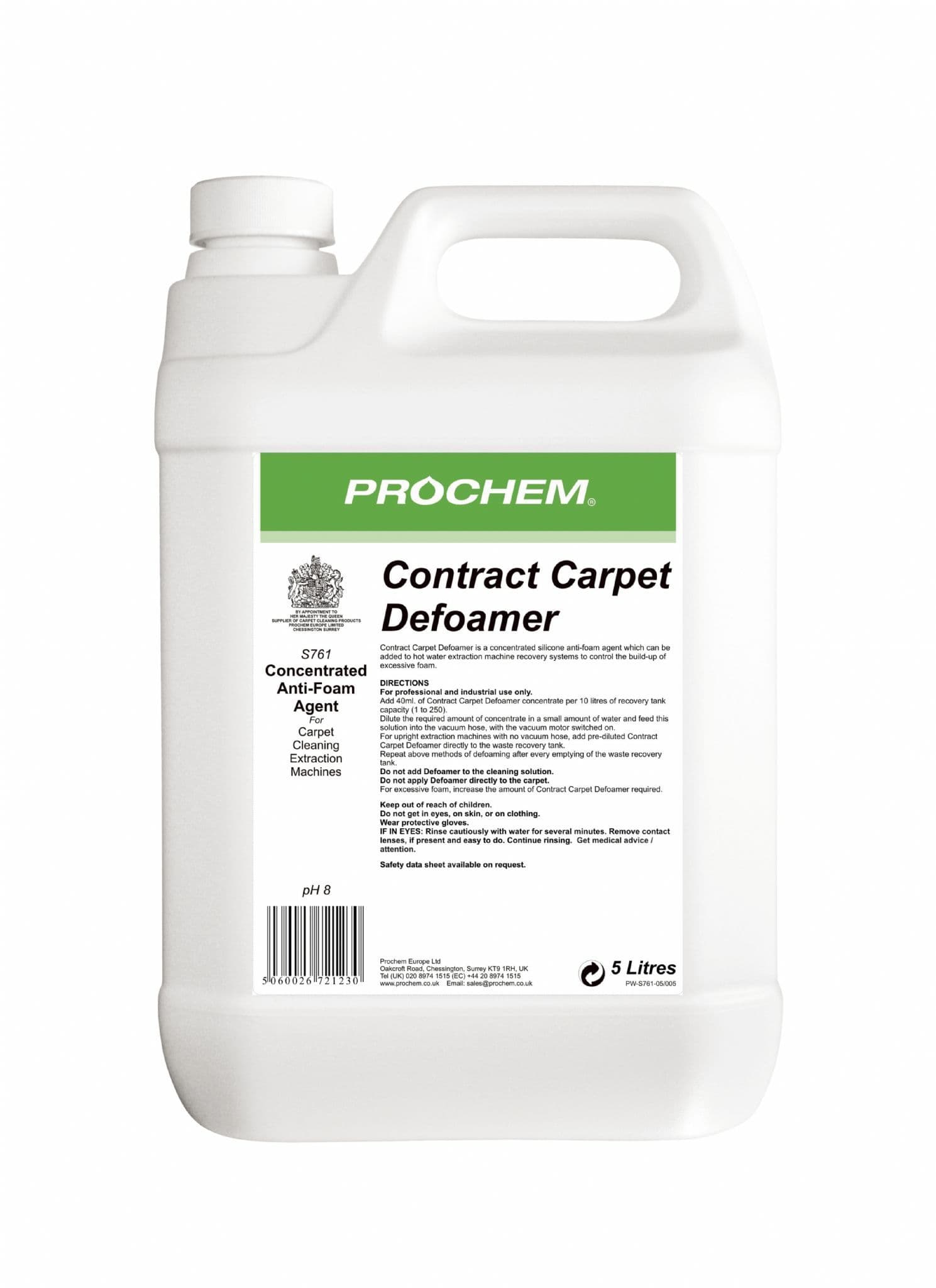Prochem Contract Carpet Defoamer 5L