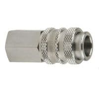 Ructus 21 Female x Female 1/4" Thread Coupling G1