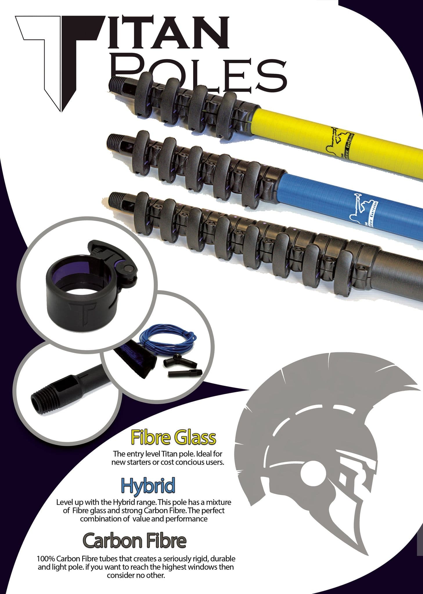 Water Genie TITAN Carbon Fibre 50ft