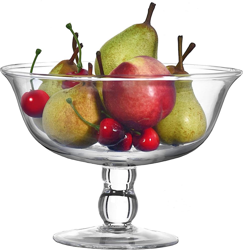 Footed Fruit Bowl 14cm Solavia Glassware Giftware