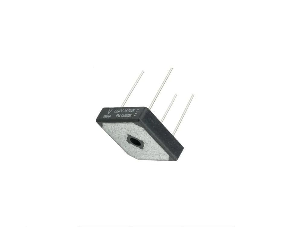 GBPC3510W Puente rectificador de diodos 1000V/35A para soldar PCB