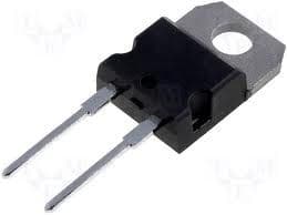 MBR1645 Diodo rectificador Schottky 16A/45V encapsulado TO-220AC-2 Pines