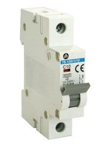 MCB-100 Interruptor automático magneto-térmico disyuntor 230Vac 1 polo