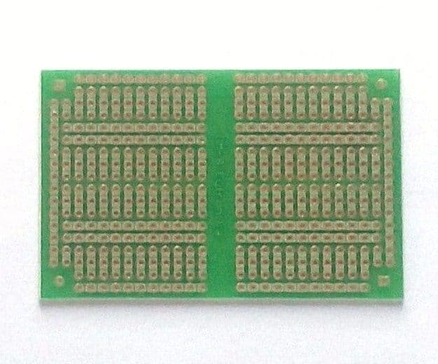 PLA-072 Placa universal para prototipos fibra de vidrio 50x74mm