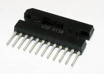 TA7227P Circuito integrado amplificador dual 2x5 5W SIP-12 pines