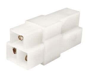 TF-1023 Caja conexiones 3 vias con terminales Faston macho y hembra 6 3mm