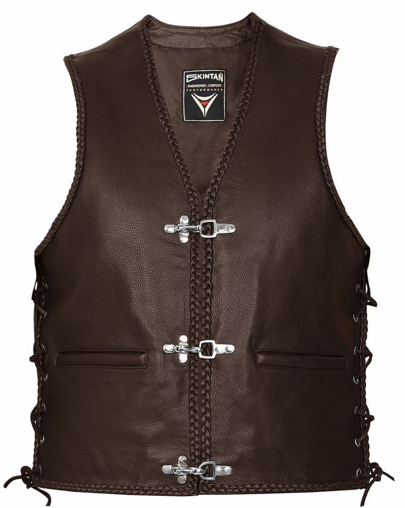 Skintan Leather | Leather Waistcoats