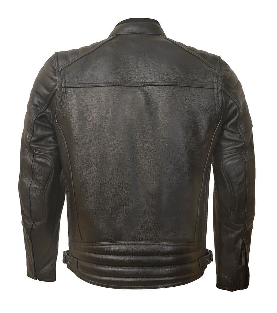 Leather Motorcycle Jacket|Biker Leather Jacket|Men|MB309