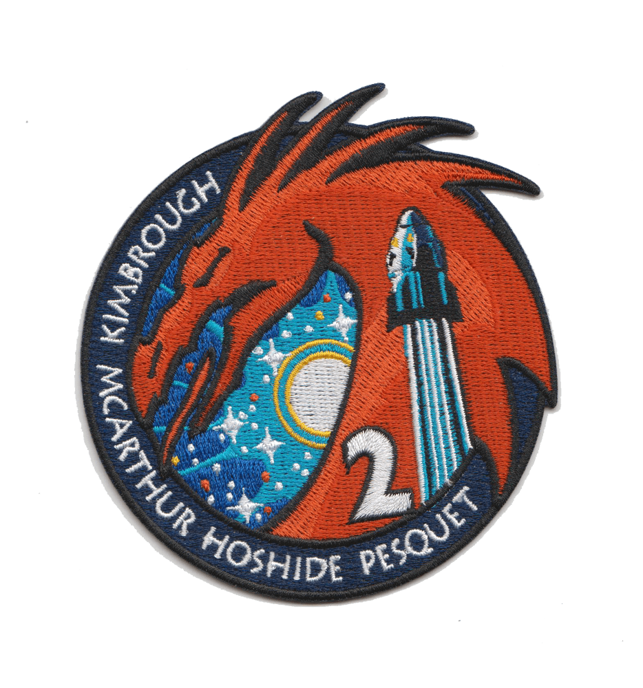 Crew 2 Embroidered Mission Patch