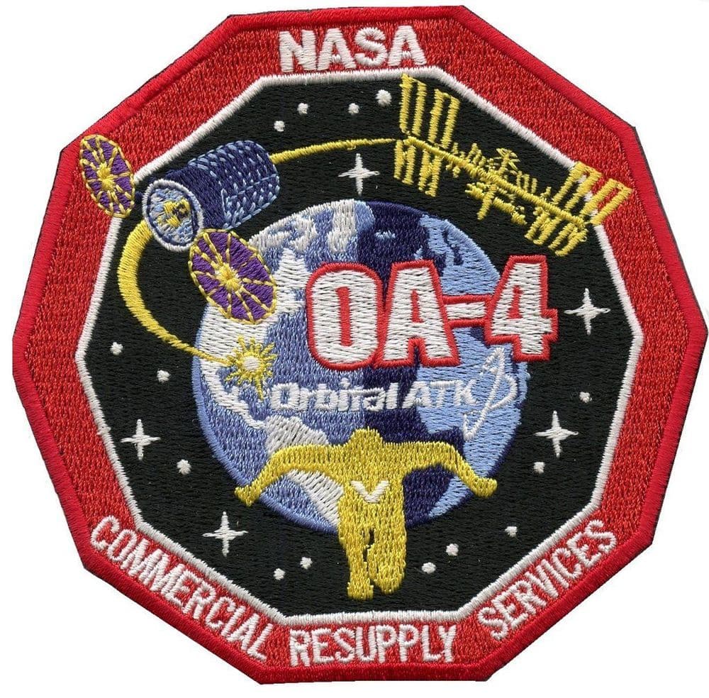 CRS Orbital 4 Resupply Service Patch