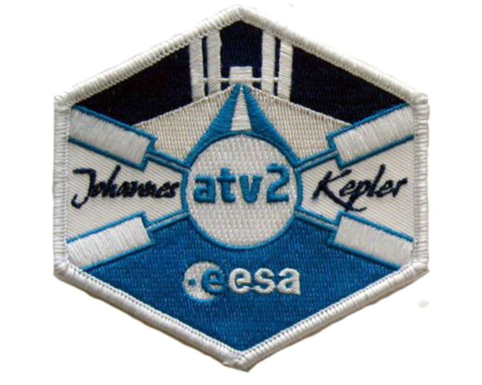 ESA ATV-2 Automated Transfer Vehicle Official Embroidered Patch